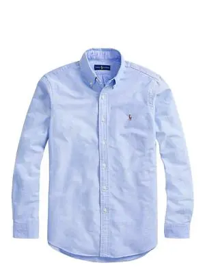 Polo Ralph Lauren Classic-fit Cotton Oxford Shirt Blue