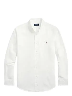Polo Ralph Lauren Classic-fit Cotton Oxford Shirt White