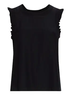 Cinq À Sept Tous Les Jours Lenore Silk Tank - Black
