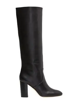 LOEFFLER RANDALL Goldy Knee-high Leather Boots - Black
