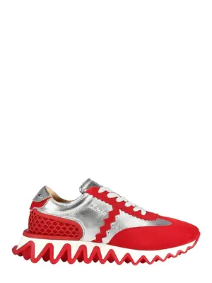 CHRISTIAN LOUBOUTIN Loubishark Sneakers Red