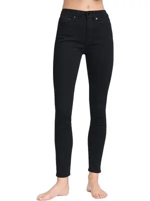 Rag & Bone Nina High-rise Skinny Jeans - Black