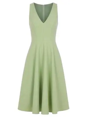 Dress The Population Catalina Fit & Flare Dress - Sage