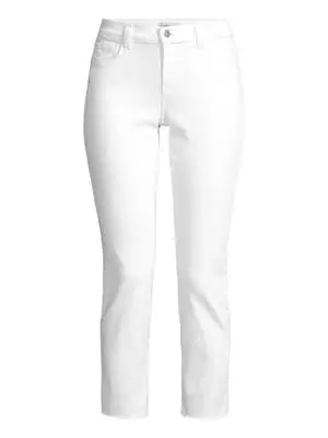 L'AGENCE Sada High-rise Crop Slim Straight Jeans