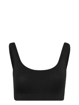 Hanro Touch Feeling Crop Top - Black