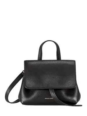 MANSUR GAVRIEL Mini Lady Soft Leather Satchel - Black