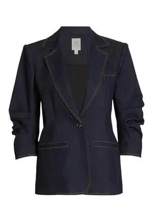 Cinq À Sept Khloe Denim Blazer - Indigo