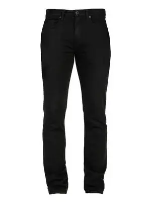 Paige Federal Stretch Slim-straight Jeans Black Shadow