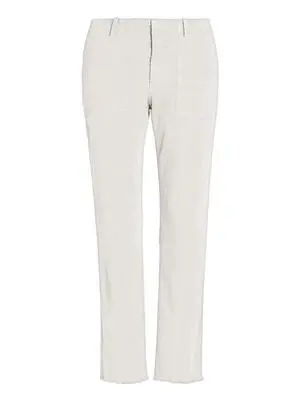 NILI LOTAN Jenna Cotton Pants Eggshell