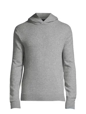 Greyson Koko Wool & Cashmere Hoodie - Light Grey