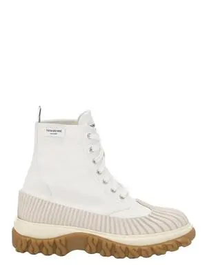 Thom Browne Chelsea Duck Boots - White