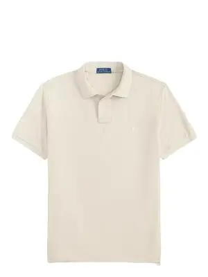 Polo Ralph Lauren Cotton Mesh Polo Shirt Classic Stone