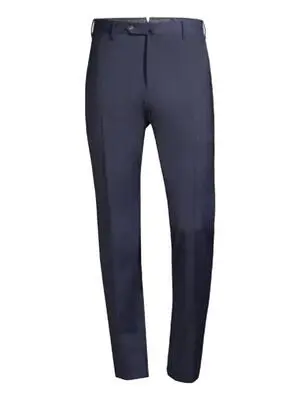PT TORINO Traveller Slim-fit Performance Wool Trousers Blue
