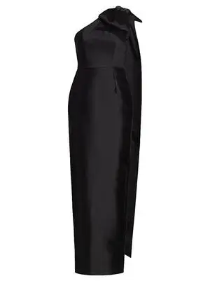Alexia Maria Gabriella Column Gown - Black