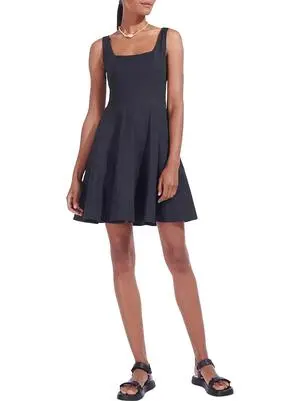Staud Wells Mini Dress - Black