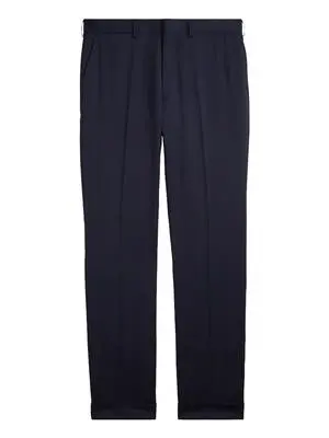 Ralph Lauren Purple Label Gregory Wool Trousers - Navy