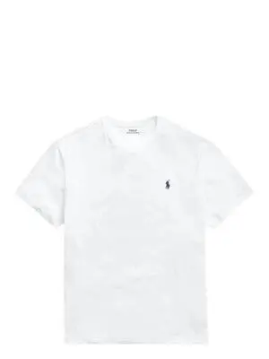Polo Ralph Lauren Jersey Crewneck Classic-fit T-shirt White