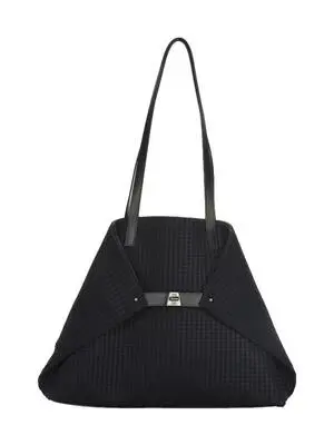 Akris Ai Neoprene Tote - Black