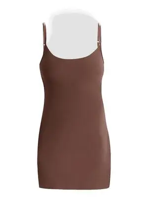 Commando Classic Mini Cami Slip - Mocha