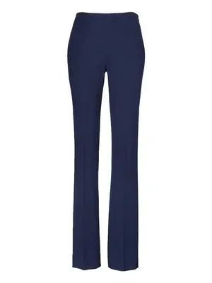 Ralph Lauren Alandra Stretch Wool Pants - Navy