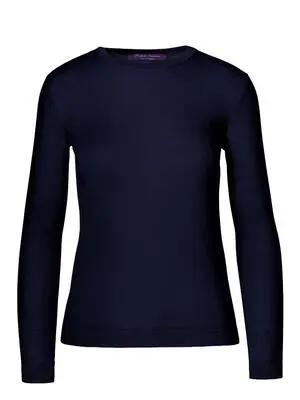 Ralph Lauren Cashmere Crewneck Sweater - Lux Navy