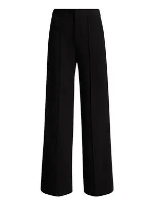 Alice + Olivia Dylan High-waist Wide-leg Pants - Black