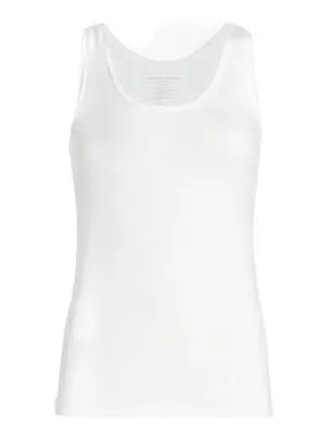 Majestic Filatures Soft Touch Scoop-neck Tank - Blanc