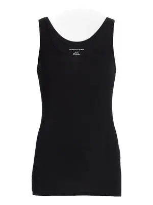 Majestic Filatures Soft Touch Scoop-neck Tank - Noir