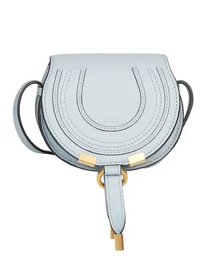 Chloé Chloé Marcie Saddle Bag Shady Blue