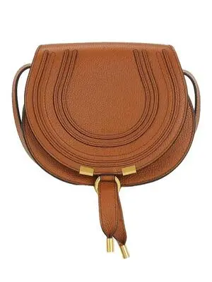 Chloé Marcie Saddle Bag - Tan