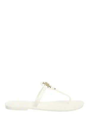 Tory Burch Women's Mini Miller Jelly Thong Sandals - Clear  Ivory