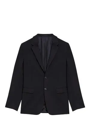 Theory Chambers Slim-fit Wool Sportcoat - Black