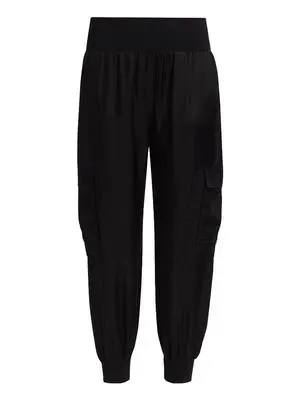 Cinq À Sept Giles Twill Cargo Joggers - Black