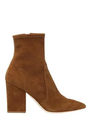LOEFFLER RANDALL Isla Suede Ankle Boots - Cacao