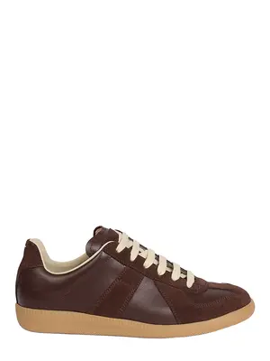 MAISON MARGIELA 's Replica Low-top Sneakers Chic Brown