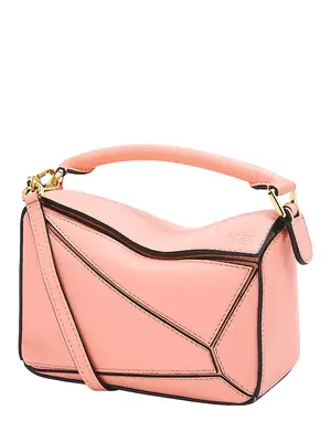 Loewe LOEWE Mini Puzzle Leather Bag Blossom