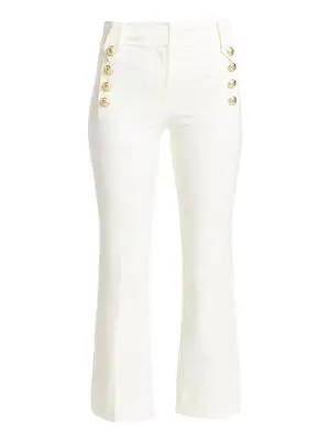 Derek Lam 10 Crosby Robertson Crop Flare Pants - White