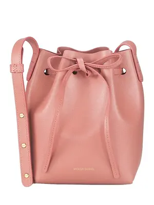 MANSUR GAVRIEL Mansur Gavriel Mini Leather Bucket Bag Confetto