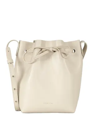 MANSUR GAVRIEL Mansur Gavriel Mini Leather Bucket Bag Dune