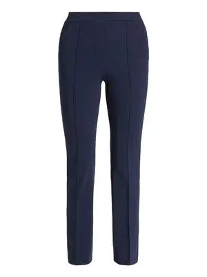 Chiara Boni La Petite Robe Nuccia Stretch Jersey Crop Pants - Navy