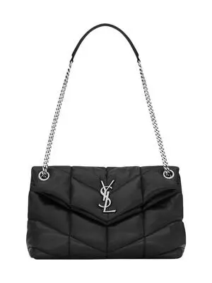 Saint Laurent Puffer Shoulder Bag - Nero