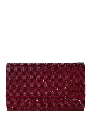Judith Leiber Women's Fizzoni Crystal Clutch - Jet Ebonized S