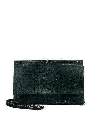 Judith Leiber Women's Fizzoni Crystal Clutch - Jet Emerald