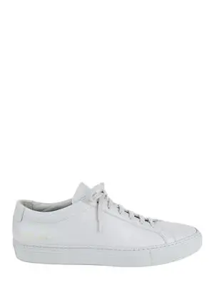 COMMON PROJECTS Original Achilles Leather Low-top Sneakers - Grey