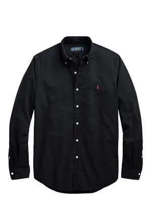 Polo Ralph Lauren Gart-dyed Classic-fit Oxford Shirt - Black
