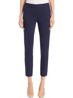 Kobi Halperin Double-knit Alexandra Pants Navy