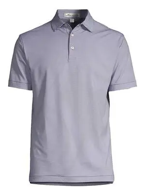 Peter Millar Jubilee Pinstripe Polo Navy