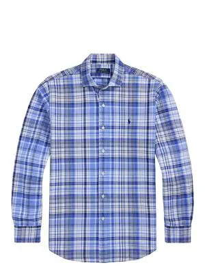 Polo Ralph Lauren Classic-fit Plaid Oxford Shirt - Blue Multi