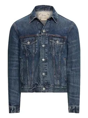 Polo Ralph Lauren Faded Denim Trucker Jacket - Blue