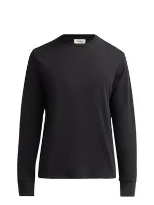 FRAME Duo Fold Crewneck Sweatshirt - Noir